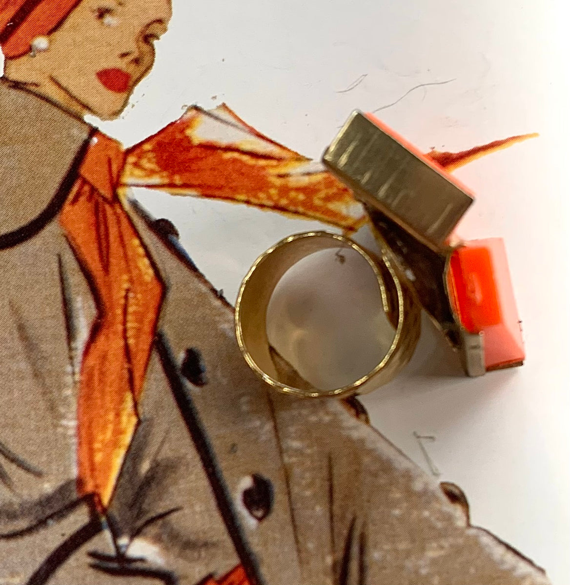 Modernist Ring – Closures-Remnants